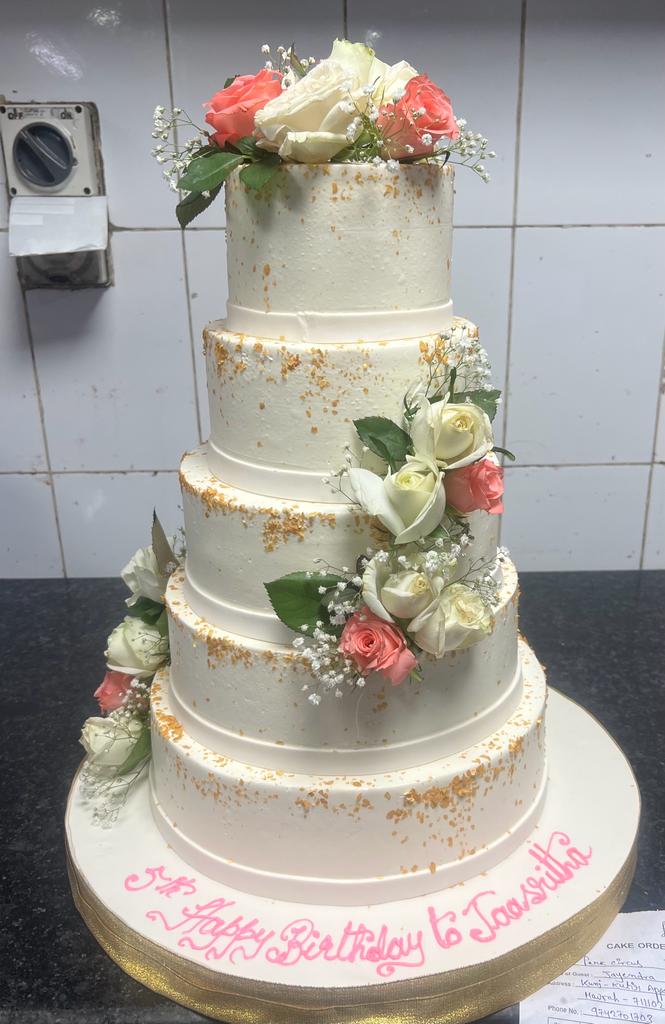 5 Tier cake OC60 – Flurys